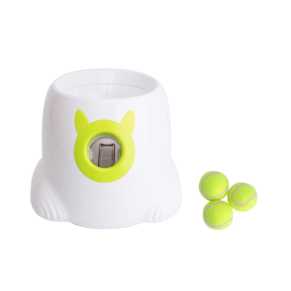 (Out of Stock) Interactive Ball Launcher for Dogs with Tennis Balls,Te