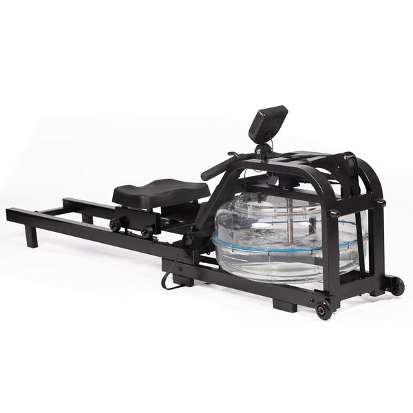 Water Rowing Machine for Home Use Water Rower w/ LCD Digital Monitor ...