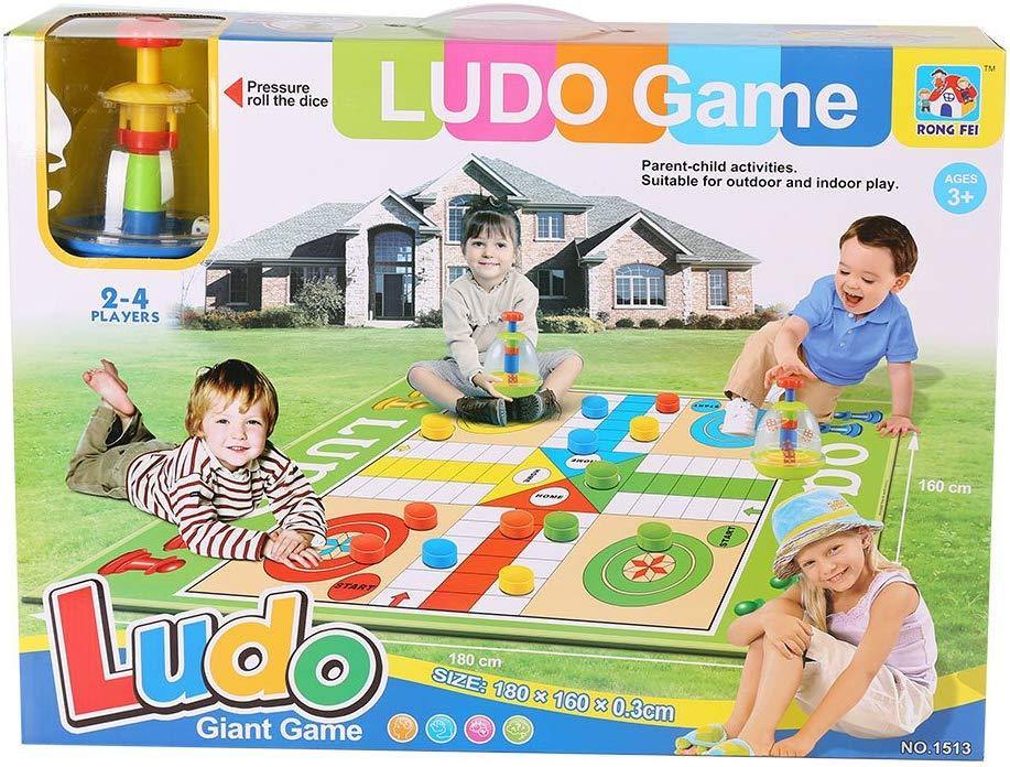 Family Floor Board Foldable Game Ludo Giant Educational Toy – Bosonshop