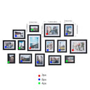(Out of Stock) 15pc Multi Pack Picture PVC Frame Value Set