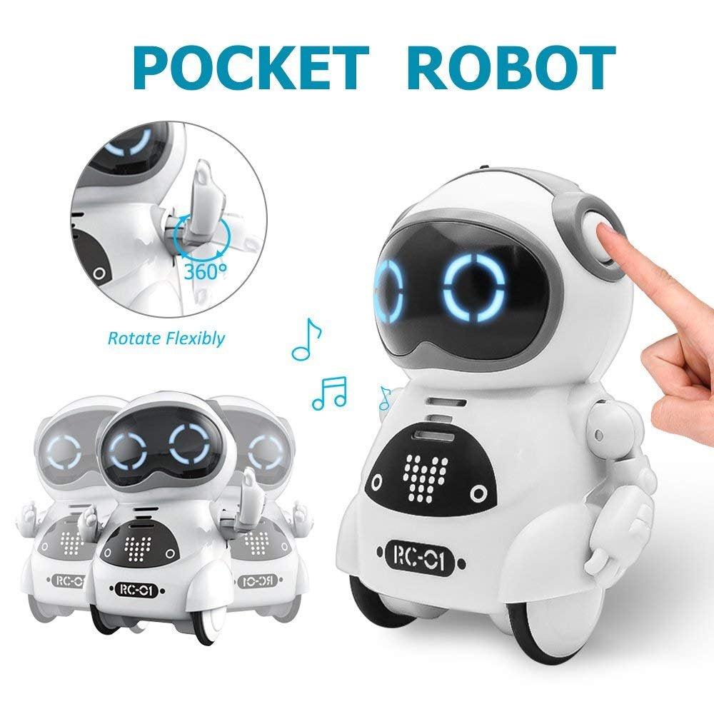 Smart Mini Pocket Robot Toys for Kids Dancing Robot for Toddlers ...