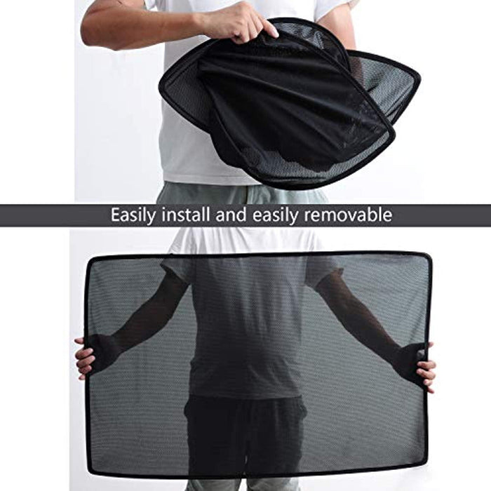 (Out of Stock) 2PC Panoramic Sunroof Sunshade Net Fixed Glass Roof Sun