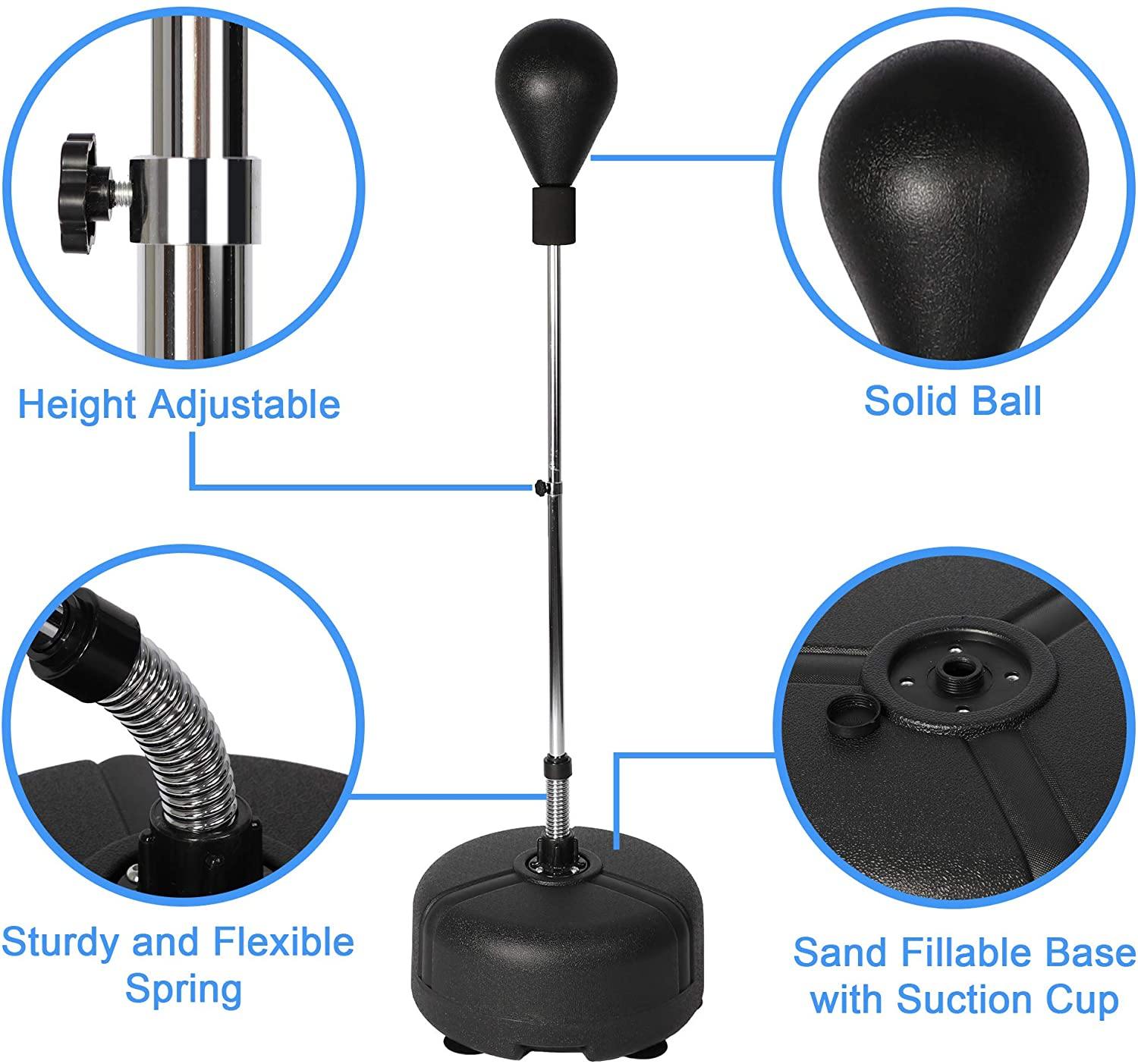 (Out of Stock) Punching Bag Reflex Freestanding Boxing Heavy Bag Heigh