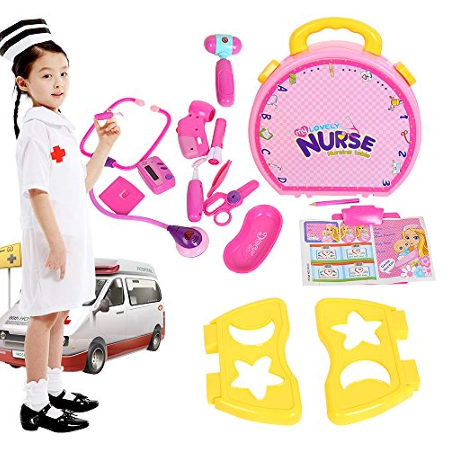 (Out of Stock) Plastic Nurse Doctor Toys Girl's Pretend Play Toy Medic