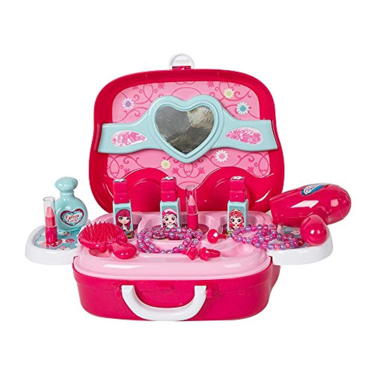Kids Beauty Salon Makeup Set Toy with Mirror – Bosonshop