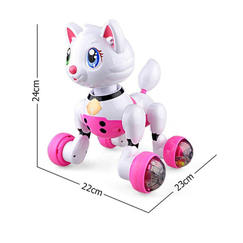 Interactive Cat Voice Recognition Electronic Robot Toy Cat Dancing Pet ...