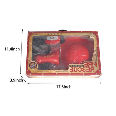 Kids Fireman Costume Toy for Kids with Complete Firefighter Accessorie