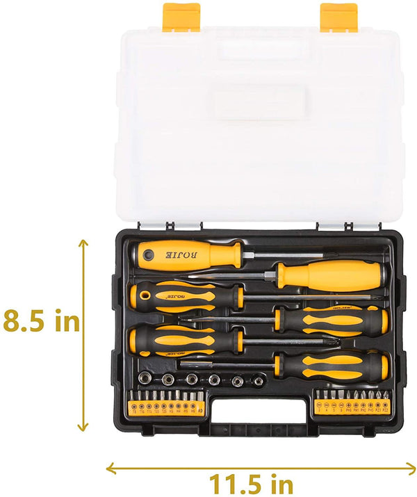 32-Piece Professional Screwdriver Set: Versatile Multi-Purpose Kit wit