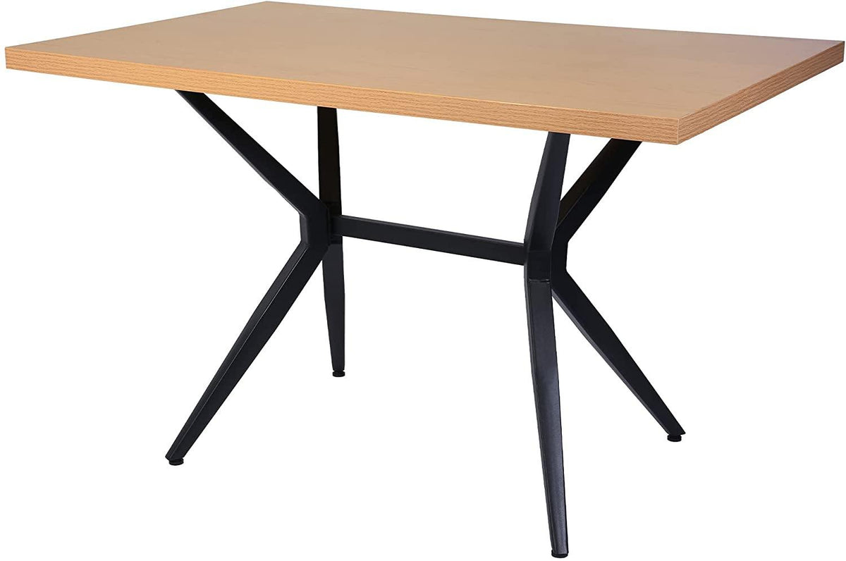 48" x 30" Dining Table Mid Century Modern Dining Table for 4 Person,w ...