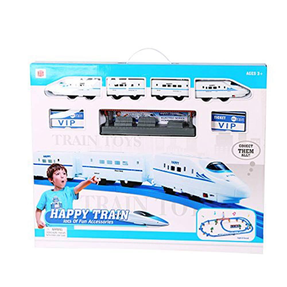 (Out of Stock) Battery Operated Toy Train Track Railway Play Set Train