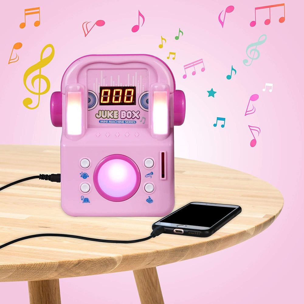 (Out of Stock) Children's Karaoke Speaker Kids Jukebox with Microphone