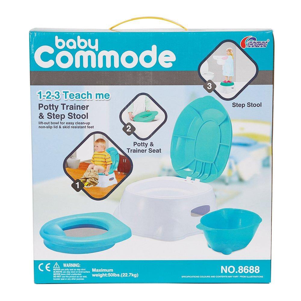 3 in 1 Comfort Potty Training Seat Step Stool Potty – Bosonshop