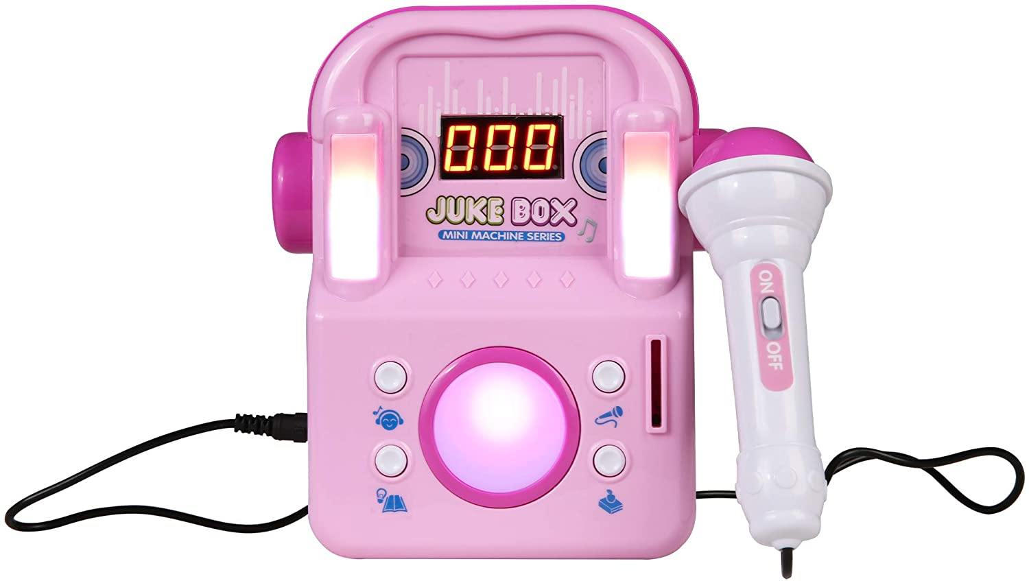 (Out of Stock) Children's Karaoke Speaker Kids Jukebox with Microphone