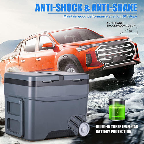 (Out of Stock) 45L Electric Car Cooler Portable Car Refrigerator 12v/2