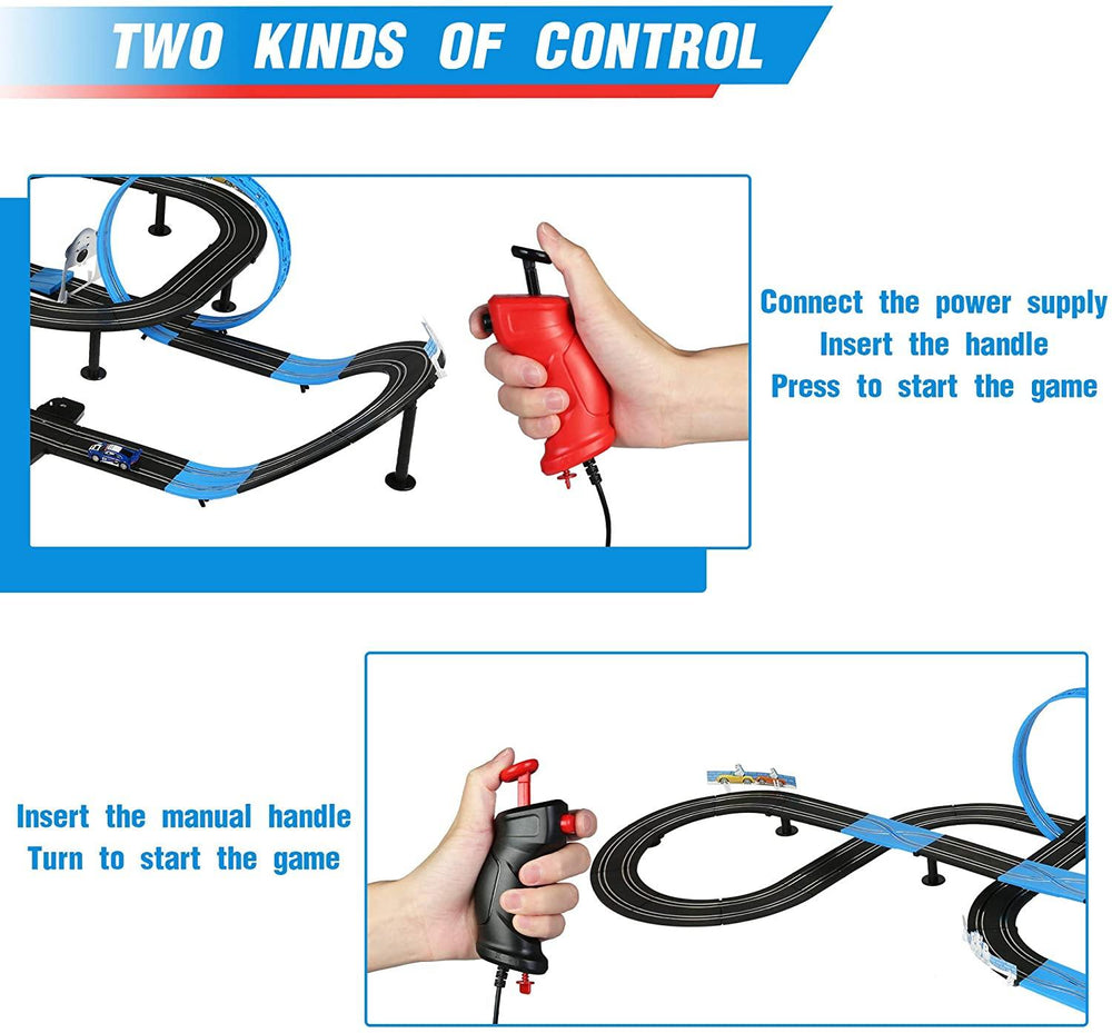 (Out of Stock) Electric High-Speed Race Car Track Sets Super Loop Spee