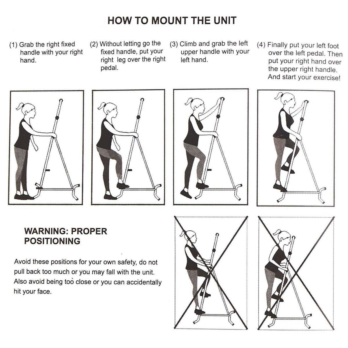 (Out of Stock) Folding Climbing Machine Stepper Cardio Workout Trainin